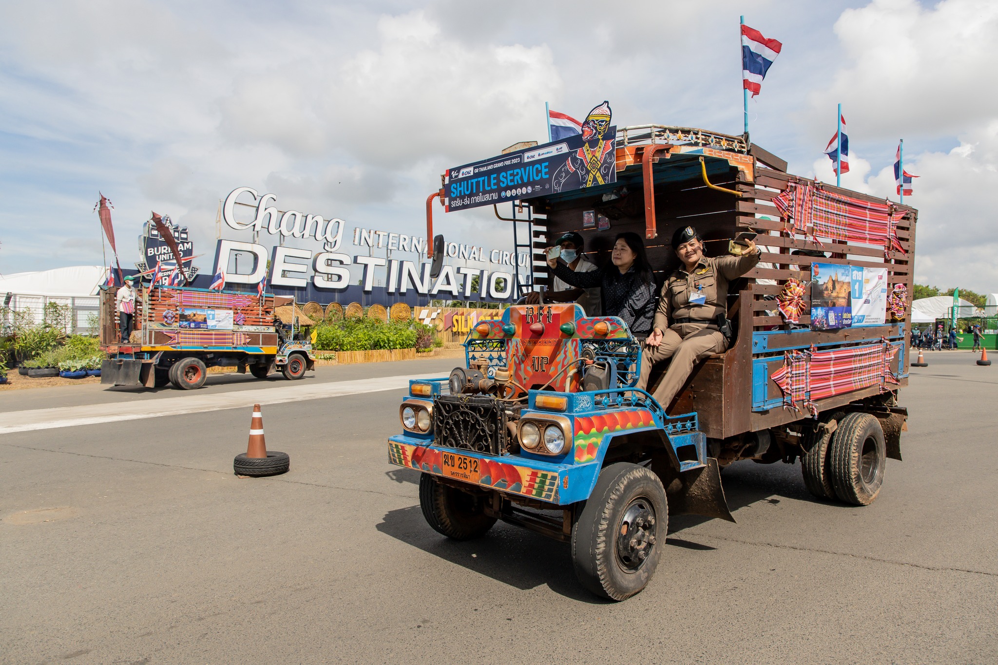 Les navettes du Circuit Chang de Buriram - Ma Thailande