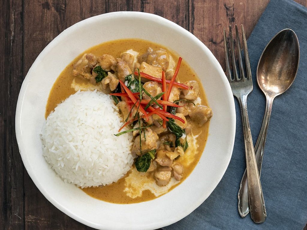 La recette du Chicken Panang Curry - Ma Thailande